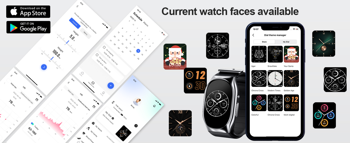 Amazon.com: YHE BP Doctor Pro, Blood Pressure Watch with Patented Cuff, Wrist BP Monitor ...