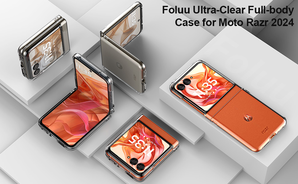 Amazon.com: Foluu Case for Motorola Razr 2024/2025 [Not fit Razr Plus 2024], Moto Razr 2024/2025 ...