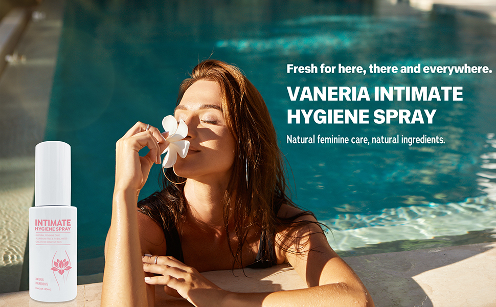 Amazon.com: VANERIA Intimate Spray for Women,100% Natural Feminine Care,PH Balanced Great for ...