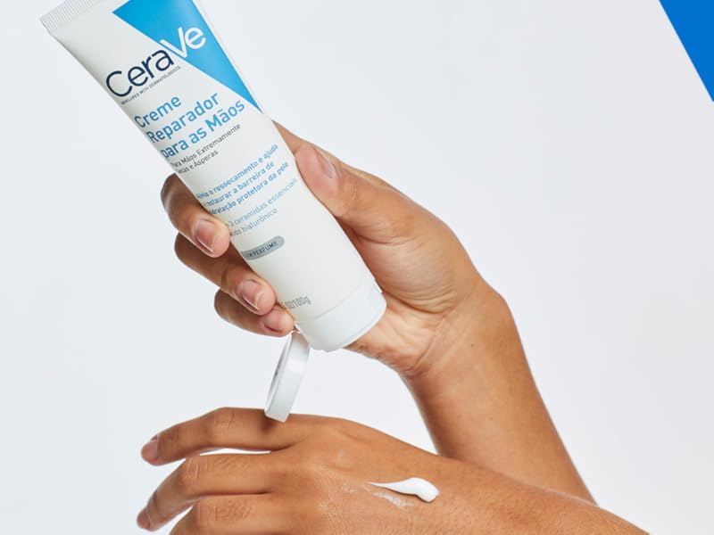 CeraVe, Creme Reparador para Mãos, com Ácido Hialurônico, 100ml : Amazon.com.br: Beleza
