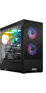 Amazon.com: AVADirect Premier Prebuilt Gaming PC – White, Intel i7 13700K, RTX 4070, 16GB DDR5 ...