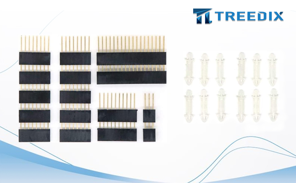 Amazon.com: Treedix 2 Sets of Stacking Headers Pins Kit Stackable ...