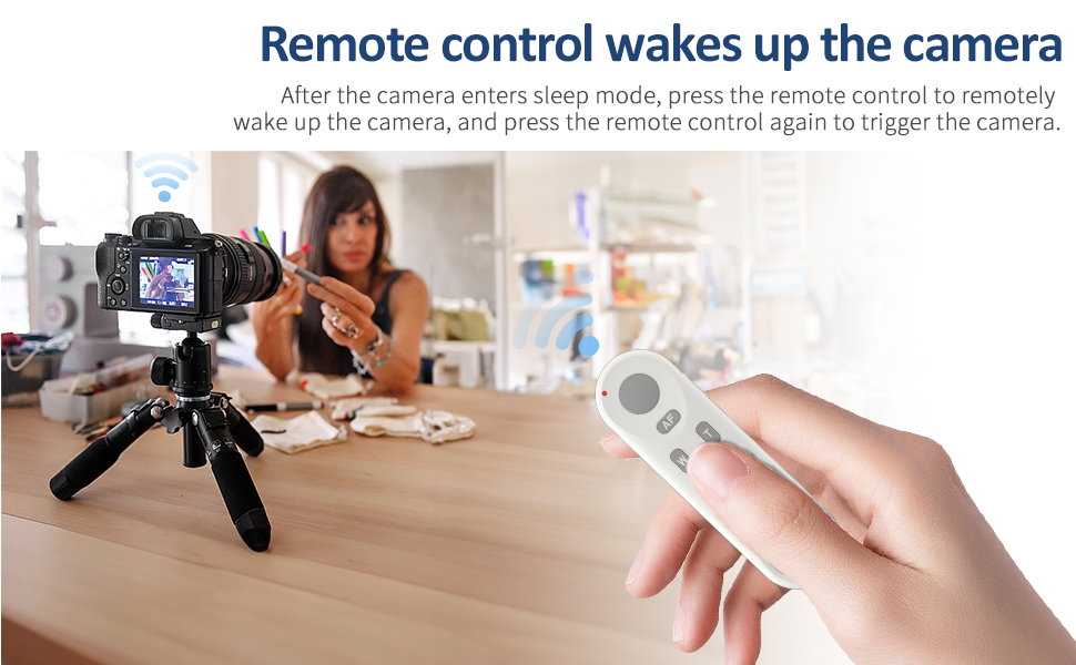 Amazon.com: Wireless Remote Control for Canon Camera, AODELAN Shutter Release Compatible with R ...