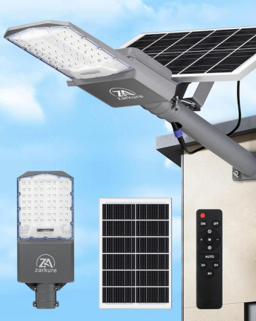 9500W Solar Street Lights Outdoor, 40000mAh IP67 Waterproof Solar Security Flood Lights 7000K ...