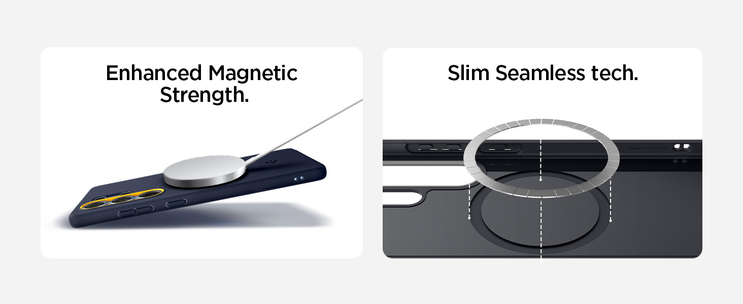 Amazon.com: Spigen Nano Pop MagFit - Funda diseñada para Galaxy S25 Ultra [carga inalámbrica ...