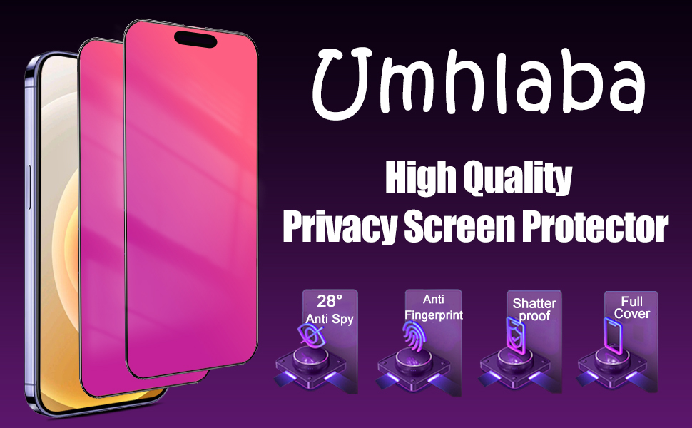 Amazon.com: Umhlaba 2 Pack Compatible with iPhone 15 Pro Max and Compatible with iPhone 15 Plus ...