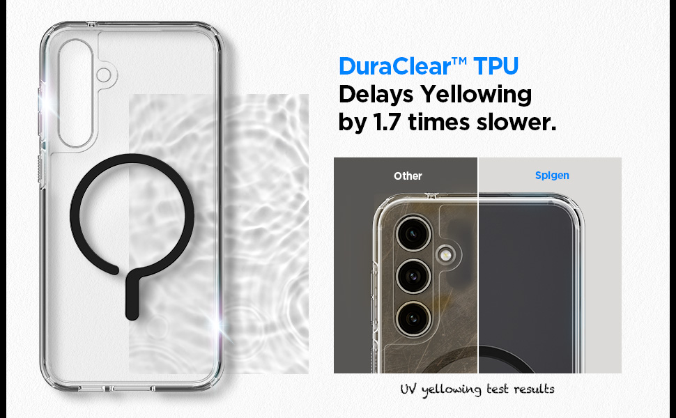 Amazon.com: Spigen Ultra Hybrid Metal Ring MagFit Designed for Galaxy S23 FE Case (2023) - Black ...