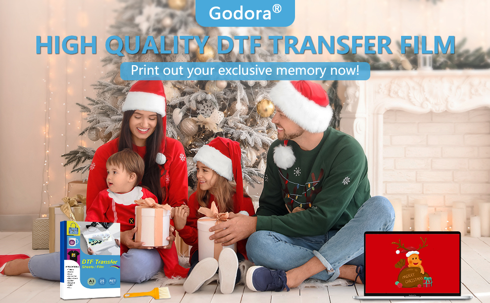 Amazon.com: DTF Transfer Film Paper - A3(11.7" x 16.5") 25 Sheets Matte Double-Sided Clear ...