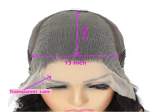 Amazon.com : EMOBANA Bob Wig Human Hair 13x6 Lace Front Wigs 14 Inch Loose Body Wave HD Lace ...