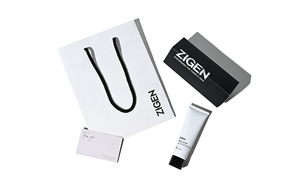 Amazon.co.jp: ZIGEN ハンドクリーム ギフト 紙袋付き【 ベタつかない さらさら 無香料 】 手荒れ あかぎれ セラミド配合 メンズ レディース プレゼント 父の日 : ビューティー