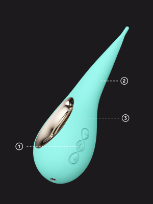 LELO DOT Estimulador Femenino, Potente Estimulador de Clítoris, Movimiento Elíptico y 8 Modos de ...