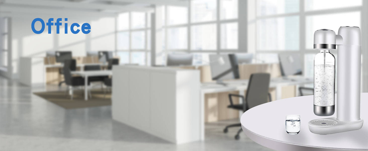 Amazon.com: spoonlemon Soda Maker, Soda Streaming Machine for Home, Soda Machine with 1L BPA ...