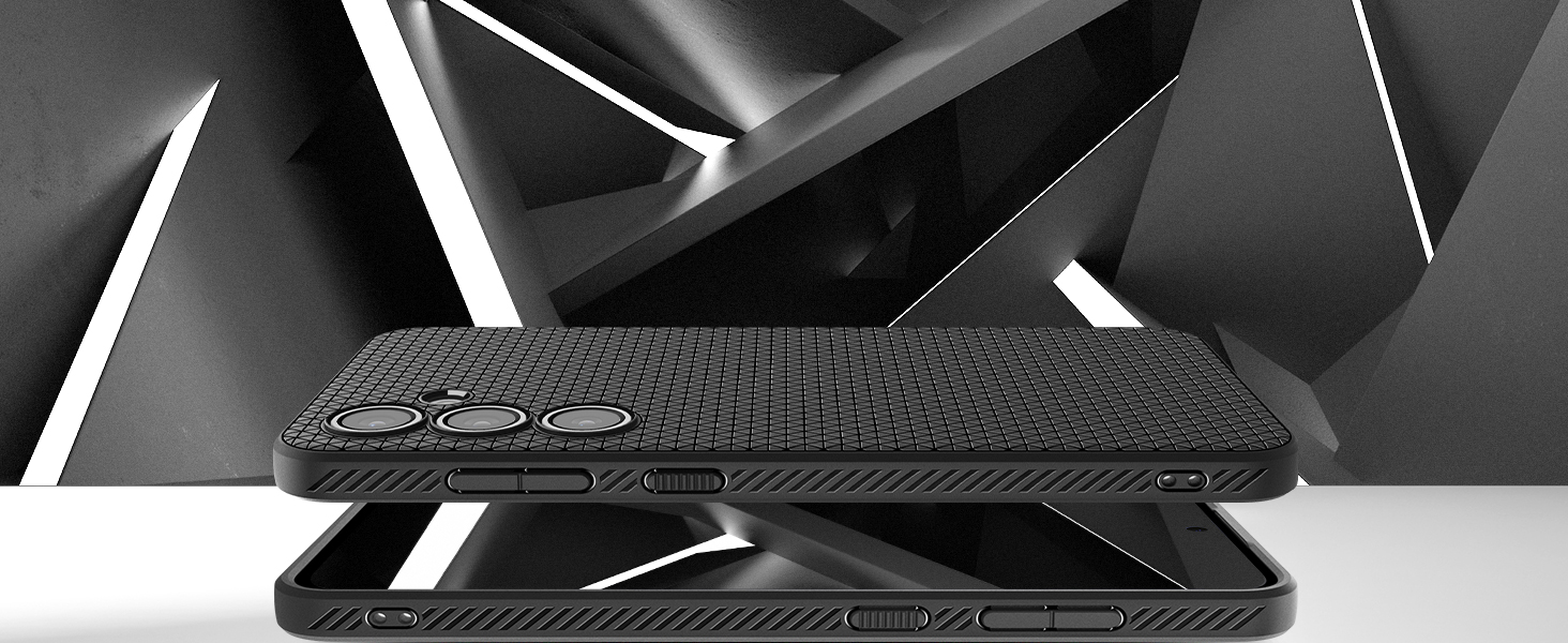 Spigen Case for Galaxy S24 FE Case, Liquid Air Designed for Samsung Galaxy S24 FE - Black ...