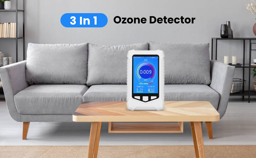 Amazon.com: LOCADENCE Ozone Meter Detector, Portable Handheld Colorful USB Charging Sensitive ...