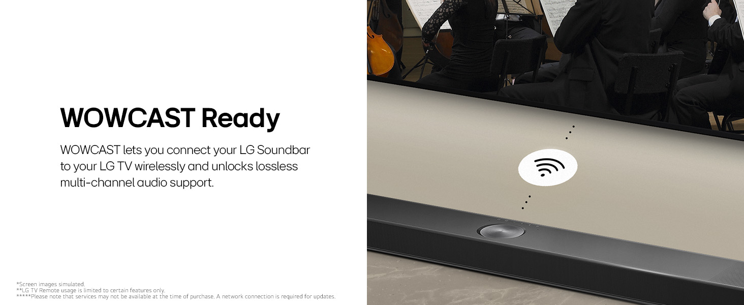 LG S95TR 810W 9.1.5 Channel Dolby Atmos, True Wireless Triple Up-Firing Speaker with Up-Firing ...