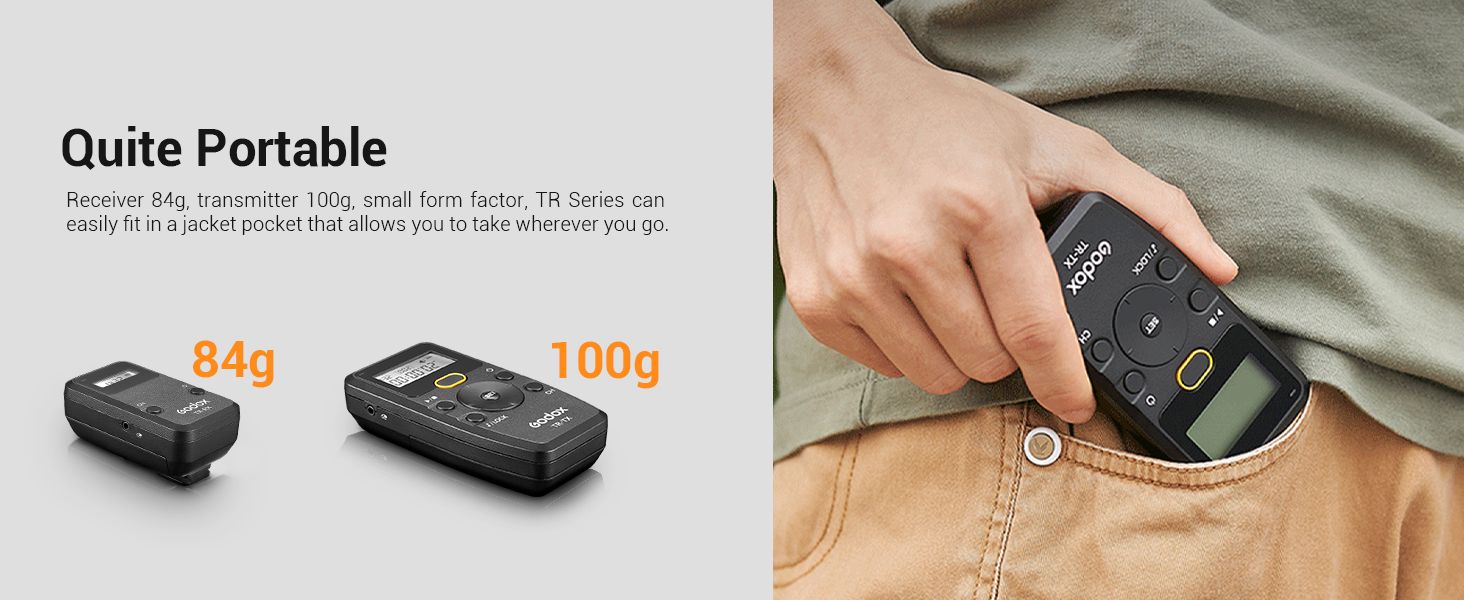 Amazon.com : Godox TR-N1 TR-N3 Remote Shutter Release for Nikon, Wireless Shutter Release ...