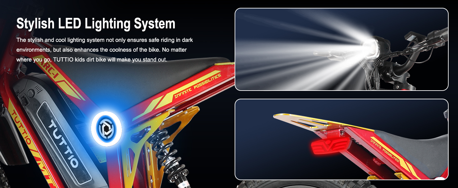 Amazon.com: Tuttio ARC-I Kids-Electric-Dirt-Bike - 750W Mini-Dirt-Bike 22MPH, 468WH, 16 Inch ...