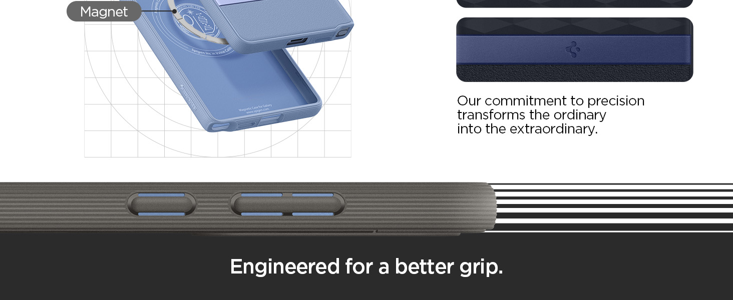 Amazon.com: Spigen Parallax MagFit Designed for Galaxy S25 Ultra Case [Fast Wireless Charging ...