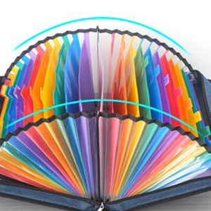 Amazon.com : SEEKIND Accordian File Organizer with Handle,26 Pockets Expanding File Folder ...