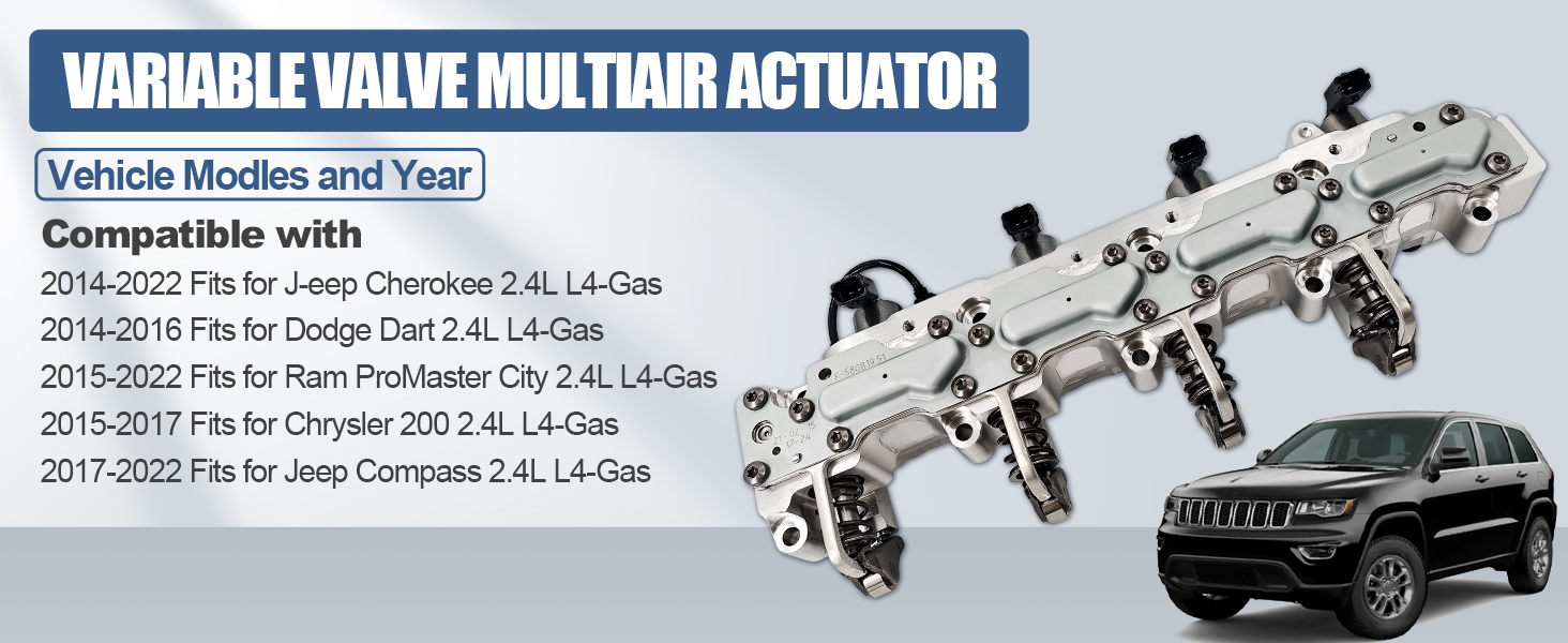 Amazon.com: 5047980AE 5047980AC Variable Valve Multiair Actuator Assembly Compatible with Jeep ...