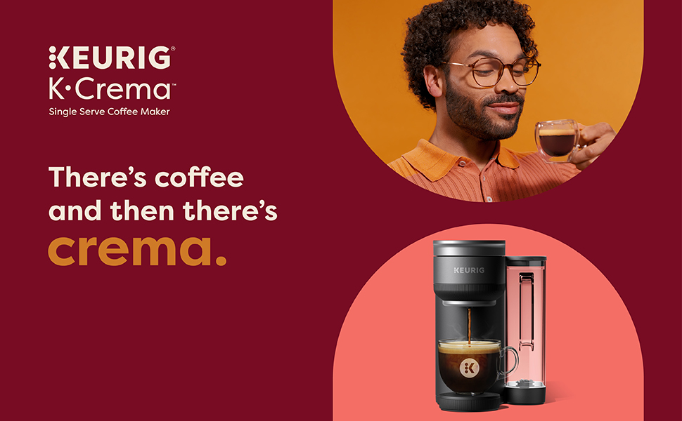 Amazon.com: Keurig K-Crema Single Serve K-Cup Pod Coffee Maker, PressureInfusion & MultiStream ...