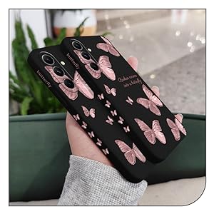 Amazon.com: LEECG for Samsung Galaxy A54 5G Case, Flowers Butterfly for Galaxy A54 Case, Anti ...
