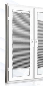 Amazon.com: Concept Blinds – Custom Pleated Blind with NO Drilling – Premium Collection 18 ...