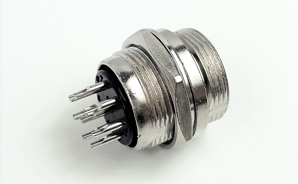 Amazon.com: 5Sets GX20 2/3/4/5/6/7/8/9/10/12/14/15 Pin Aviation Connector Panel Mount Circular ...