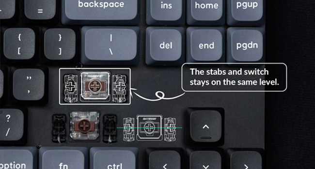 Amazon.com: Keychron K1 Pro Wireless Custom Mechanical Keyboard, 80% ...