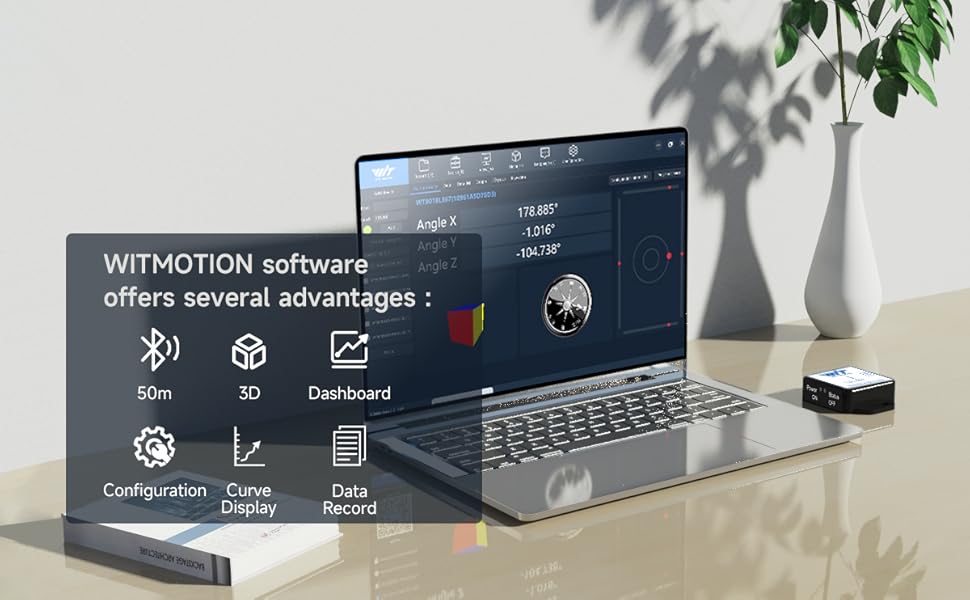 [BLE Vibration Sensor] WTVB01-BT50 Smart Vibration Module Ar-duino, 3 ...