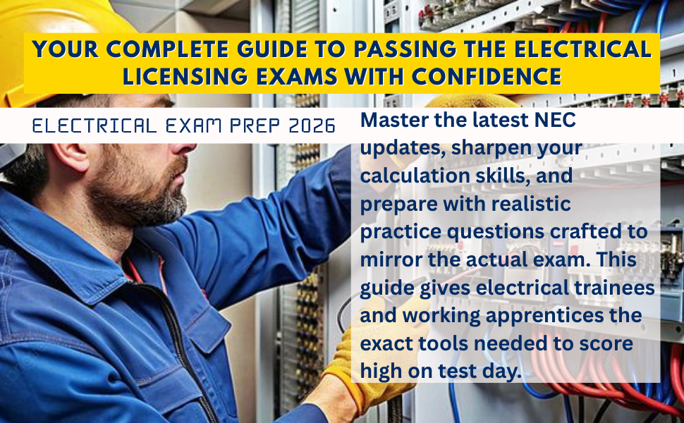 2026 ELECTRICAL EXAM PREP: Complete Study Companion with Practice Tests ...