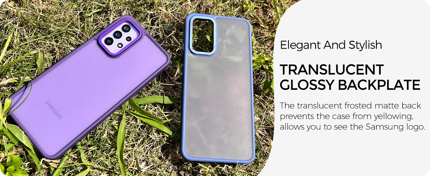 Amazon.com: Rayboen for Samsung Galaxy A32 5G Case, Translucent Frosted Skin Feel Anti-Scratch ...