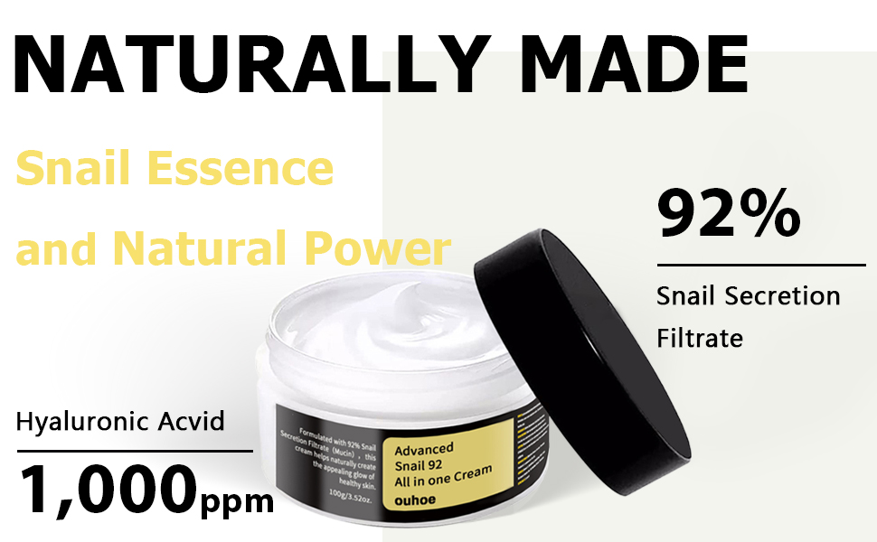Greevener Korean Snail Collagen Lifting & Firming Cream, Advanced Snail ...