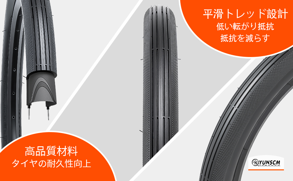 Amazon | YunSCM 2本セット,20 1.95 タイヤ,20x1.95 53-406 自転車タイヤ + 20x1.75/2.125 チューブ 米式バルブ32mm+タイヤレバー,適用 ...