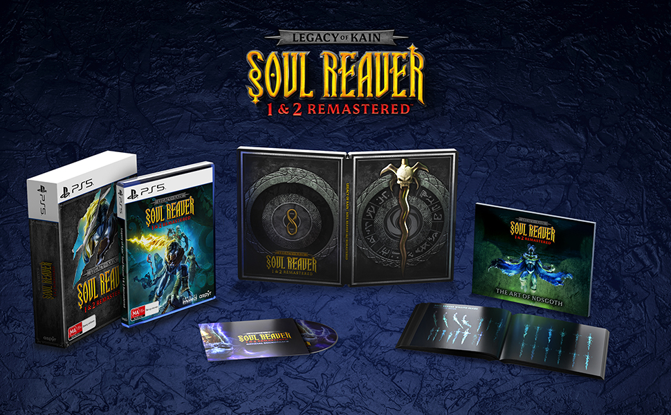 Legacy of Kain: Soul Reaver 1 & 2 Remastered - PS5 : Amazon.es: Videojuegos