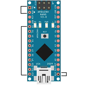 Robocraze Nano V3.0 Development Board compatible with Arduino | Nano V3 ...