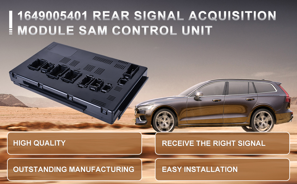 Amazon.com: tycardor HT Rear Signal Acquisition Module SAM Control Unit Compatible with Mercedes ...