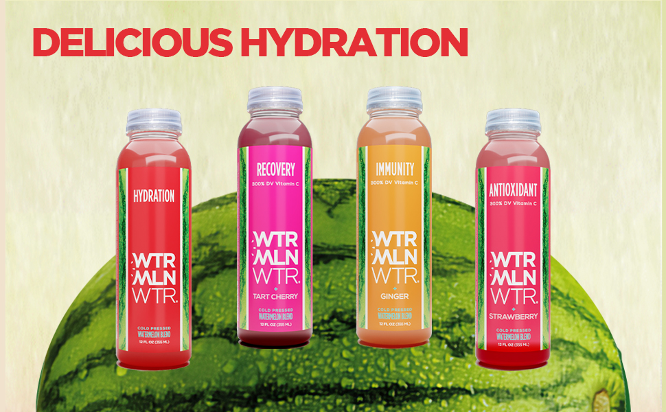 Amazon.com : WTRMLN WTR | Cold Pressed Watermelon Water [Original HYDRATION]| Natural ...