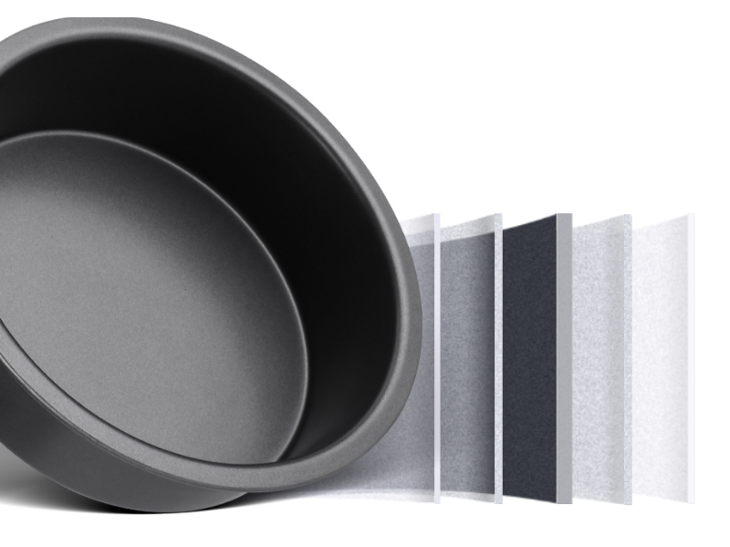 Amazon.com: HONGBAKE Round Cake Pan Set for Baking, 8 Inch, Nonstick ...