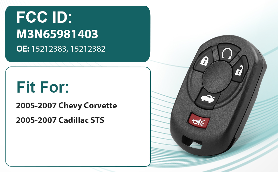 Amazon.com: NPAUTO Key Fob, Keyless Entry Remote Control Car Keys ...