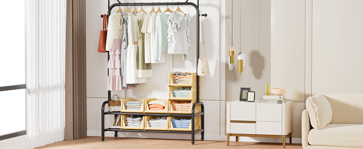 Amazon.com - caktraie 5 Pack Folding Closet Organizers Storage Box ...