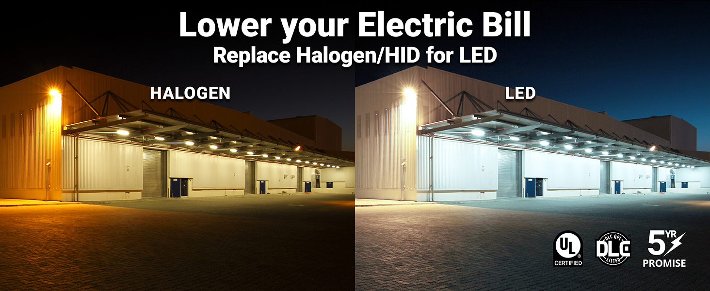 NUWATT 90W LED Flood Light, 3CCT 3000K/4000K/5000K Selectable, IP65 Waterproof Lighting ...