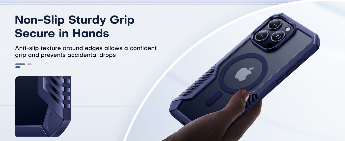 Amazon.com: MOBOSI for iPhone 15 Pro Max Case with Screen & Camera Lens Protector, Compatible ...