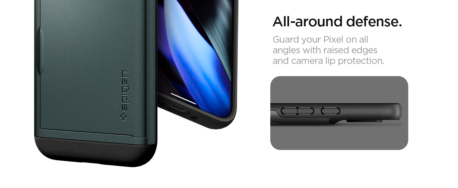 Amazon.com: Spigen Slim Armor CS Designed for Pixel 9 Case/Pixel 9 Pro Case (2024) [Hard Shell ...