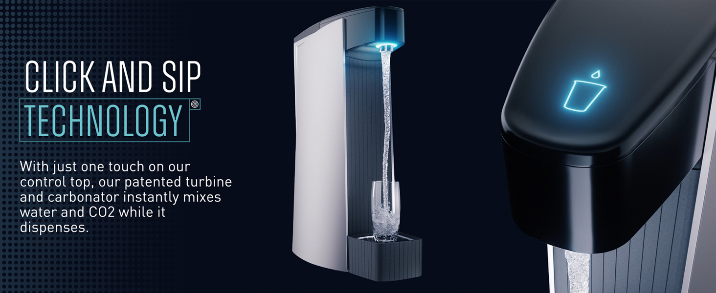 Amazon.com: Carbon8 Sparkling Water Maker Machine, Home Soda Stream Machine, Screw-In CO2 ...