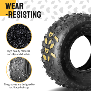 Amazon.com: MOTOOS Set of 2 19X7-8 All Terrain Sport ATV UTV Tires 19x7x8 19/7-8 Tubeless Tires ...