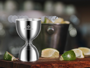 Amazon.com: Philorn Bell Jigger for Bartending, Cocktail Jigger 2 OZ 1 OZ with Measurements ...