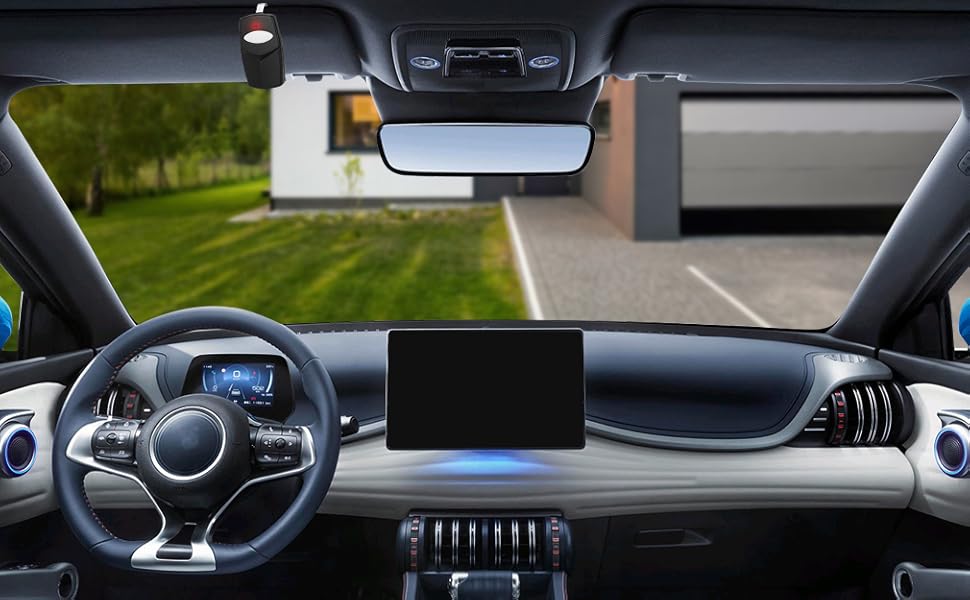 3089 Multi-Code Gate Opener Remote with 10 Dip Switch Garage Door ...