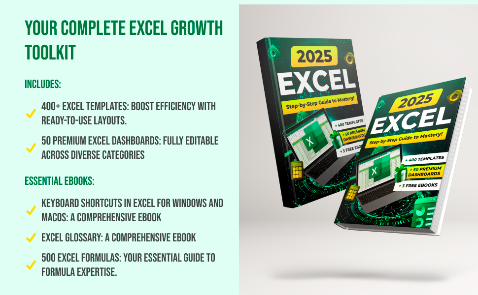 Excel: Comprehensive Resource with Formulas, Functions, Examples, Secrets, Illustrations ...