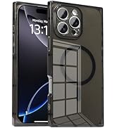 Amazon.com: IAIYOXI Case for iPhone 15 Pro Max - Rectangle Design, Full Camera Protection, Cute ...